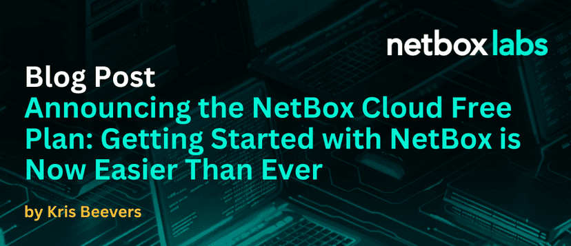 NetBox Cloud Free Plan | NetBox Labs